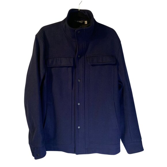 ibex | Jackets & Coats | Ibex Mens Chore Coat Size M Navy Blue Wool ...